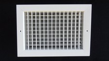 TITUS 300RS Steel Double Deflection Supply Grille 12 x 8 for sale ...