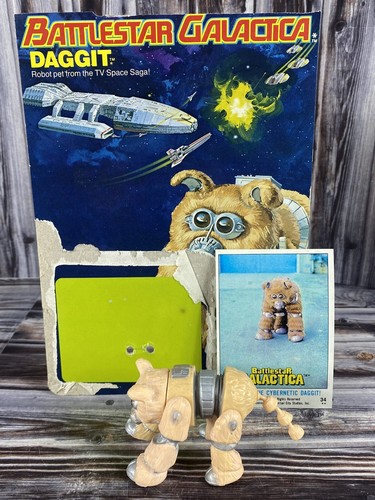 Vintage 1978 Mattel Battlestar Galactica Action Figure (B) - Tan Daggit ...