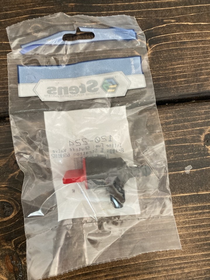 New! Inline Fuel Gas Shutoff Valve Briggs & Stratton 698182 Part # 120 ...