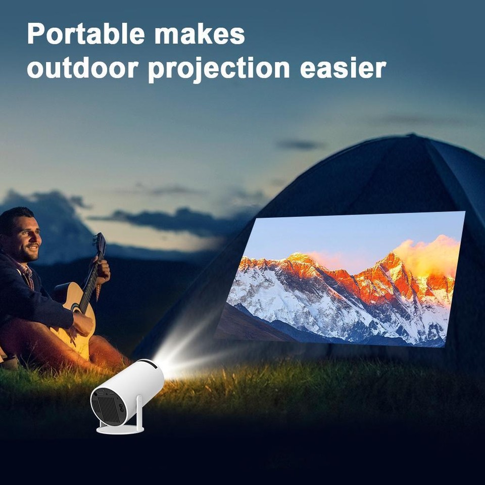 Transpeed 4K Projector Android 11 WIFI Allwinner 1280*720P Home Cinema ...