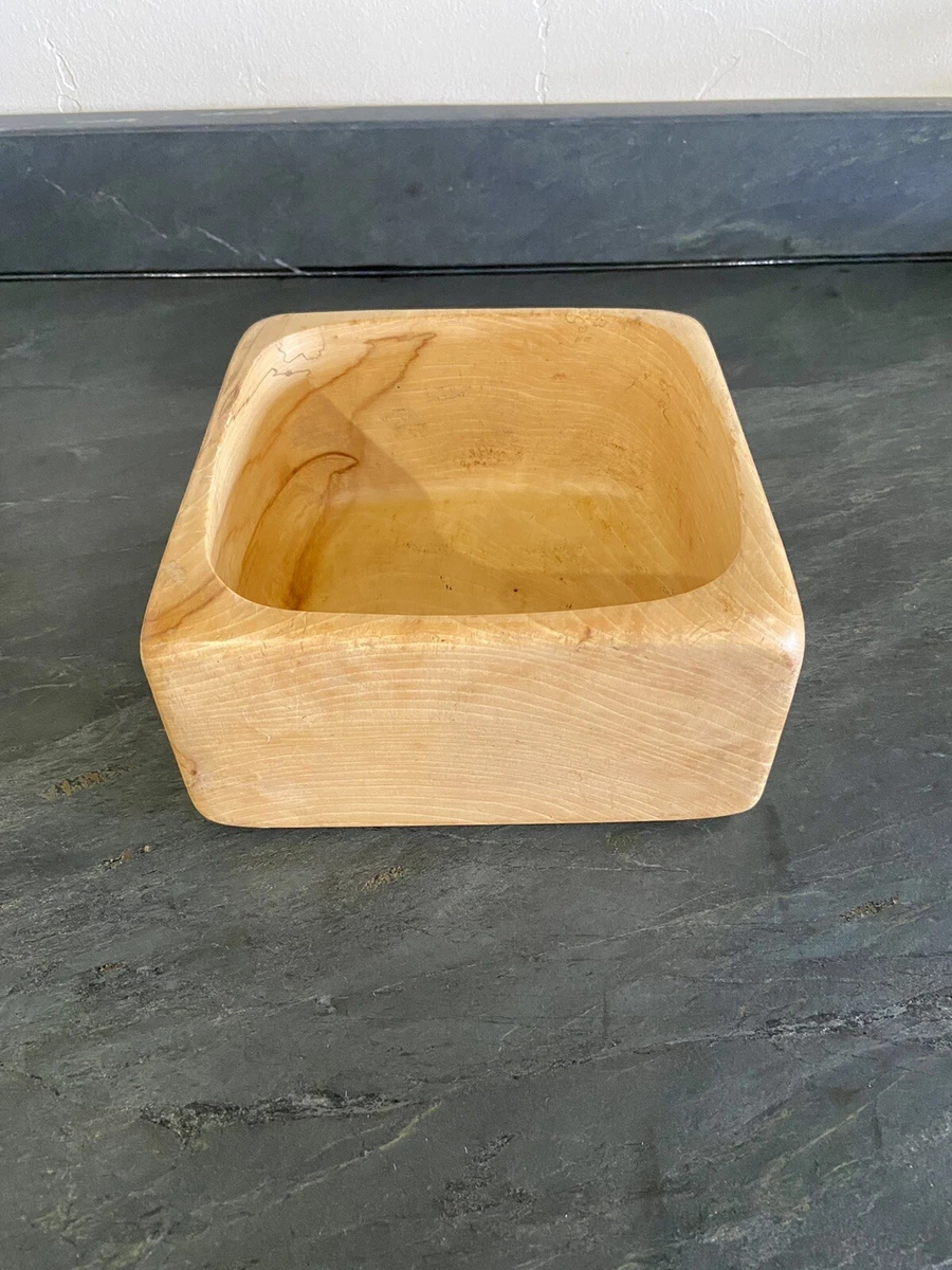 Square Wooden Bowl