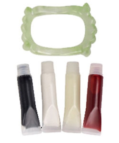 NEW Horror Make-Up Kit - Teeth Paint Halloween Dress Up | eBay