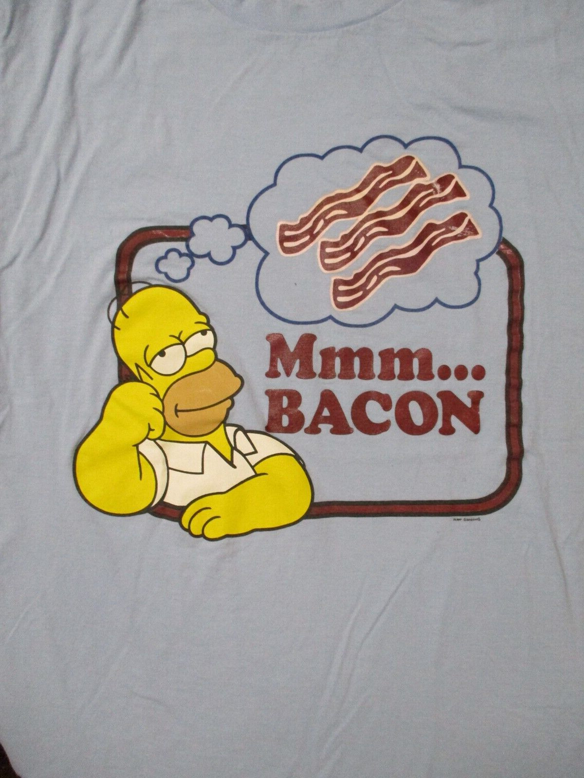 M light blue HOMER SIMPSON t-shirt - THE SIMPSONS - M… - Gem