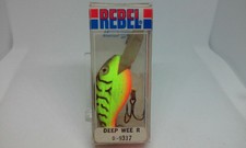 Vintage Rebel Fastrac Deep Wee-r Brown Crawdad 2" Crankbait Fishing ...