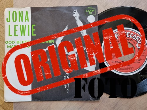 7" Single Jona Lewie - God bless whoever Vinyl Germany | eBay