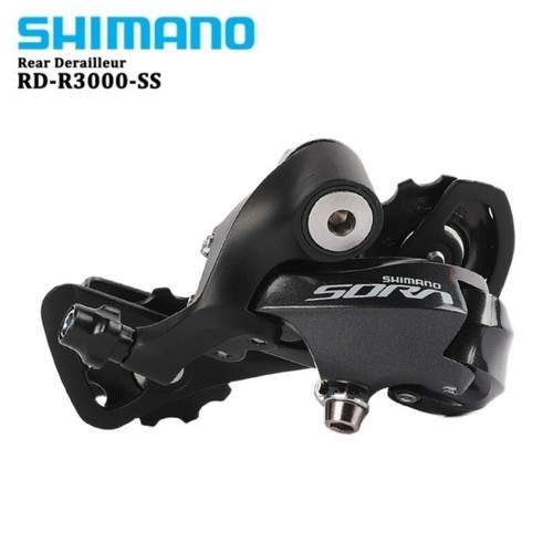 Shimano SORA RD-R3000 SS 9 18 Speed Black Rear Derailleur Short Cage ...