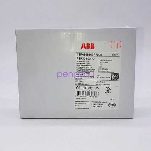 one new abb PSR30-600-70 SOFTSTARTER 1SFA896109R700 Brand New DHL or ...