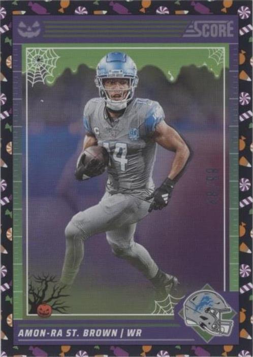 2024 Panini Score-A-Treat - Amon-Ra St. Brown #93 Trick or Treat /99 ...