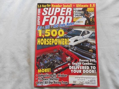 SUPER FORD Magazine-NOVEMBER,1995 | eBay
