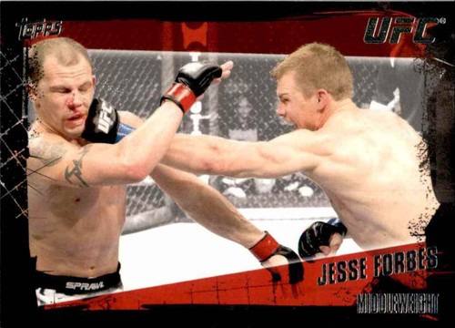 2010 Topps UFC MMA Trading Card Jesse Forbes #125 (108215) | eBay