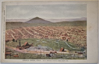Vintage Postcard Cripple Creek Colorado AA118 | eBay