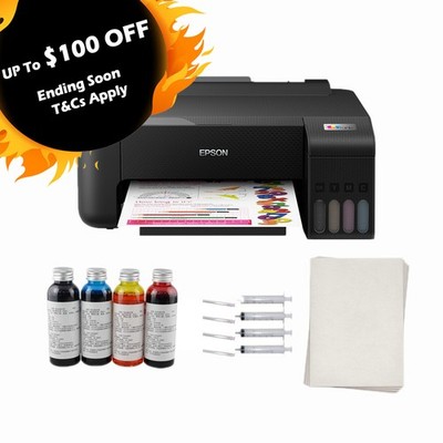 Epson L1218/ET1810 Refillable Ink Tank System Printer+Edible Ink+Wafer ...
