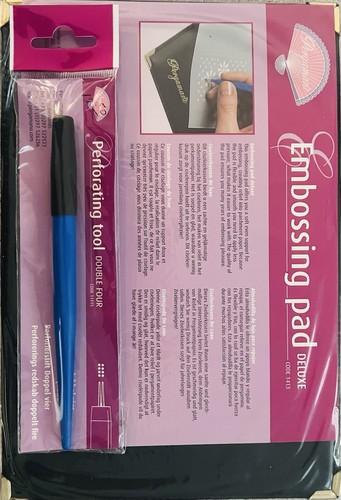 Embossing or Perforate Tools w/Pad By Pergamano. Each pic w/ a ...