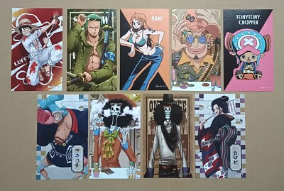 One Piece Mugiwara Store Chara Gum Collection Sticker Set | eBay