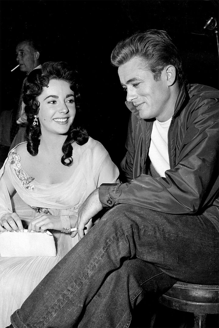 James Dean And Elizabeth Taylor