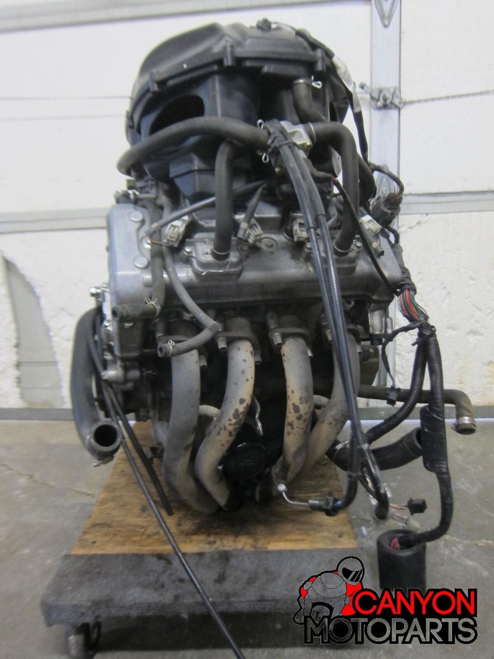 01 02 03 04 05 06 Honda CBR 600 F4i Engine Motor Complete ECU Running ...