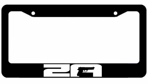 2A Licnese Plate Frame - 2nd Amendment Gun Control | eBay