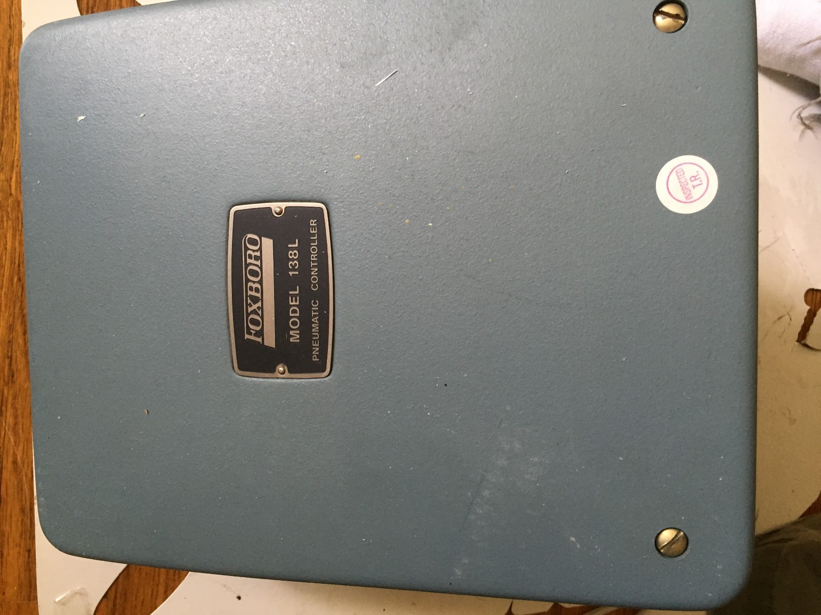 FOXBORO 138L PNEUMATIC CONTROLLER SUPPLY20-22 IN/OUT3-15PSIG 138LP-4-C ...