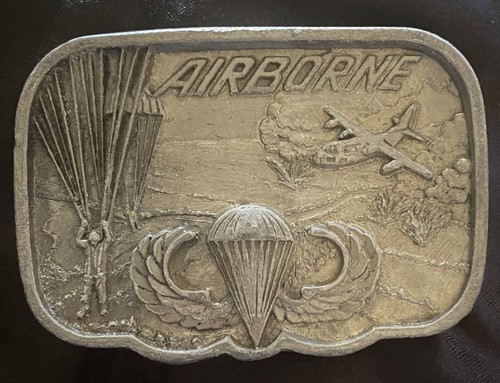 Vintage Buckles Of America Masterpiece Collection Airborne Parachute ...