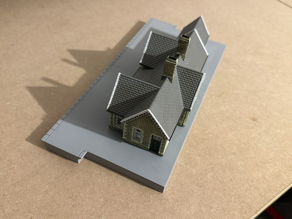 TT 1:120 Scale Straight Railway Platform Add On Platform For Dent ...