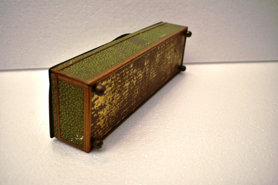 Antique Metal Cigarette Box - Passing Show Cigarettes - Circa 1920s ...