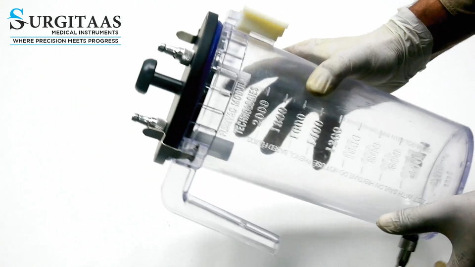 Fat Collection Canister / Liposuction Jar 2000ml Plastic Surgery ...