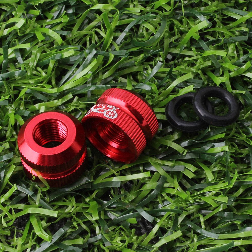 Bike Vacuum Tire Mouth Cycling Inner Tube Valve Nozzle Lock Caps (Red ...