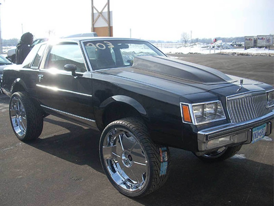 G Body A arms Extended 78-88 Monte Carlo Lifted Cutlass El Camino Donk ...
