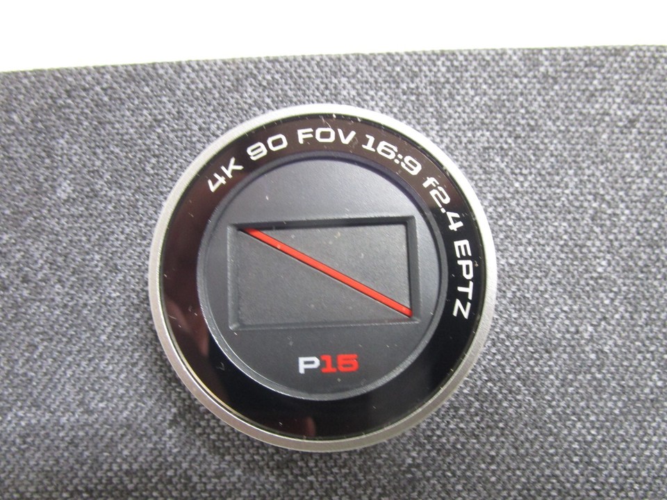 POLY STUDIO P15 PERSONAL Video Bar 4K Camera Microphone Speaker ...