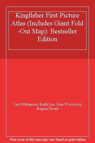 Kingfisher First Picture Atlas (Includes Giant Fold-Out Map ...