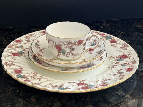 Vintage Ancestral S-376 Minton 1793 Bone China Made In England, 4 Pc ...