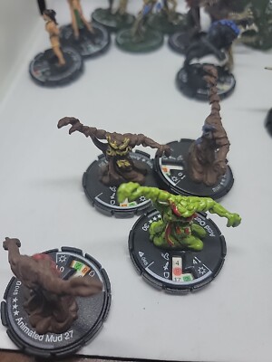 Animated Mud Mage Knight Lot D&D, Pathfinder, RPG | eBay