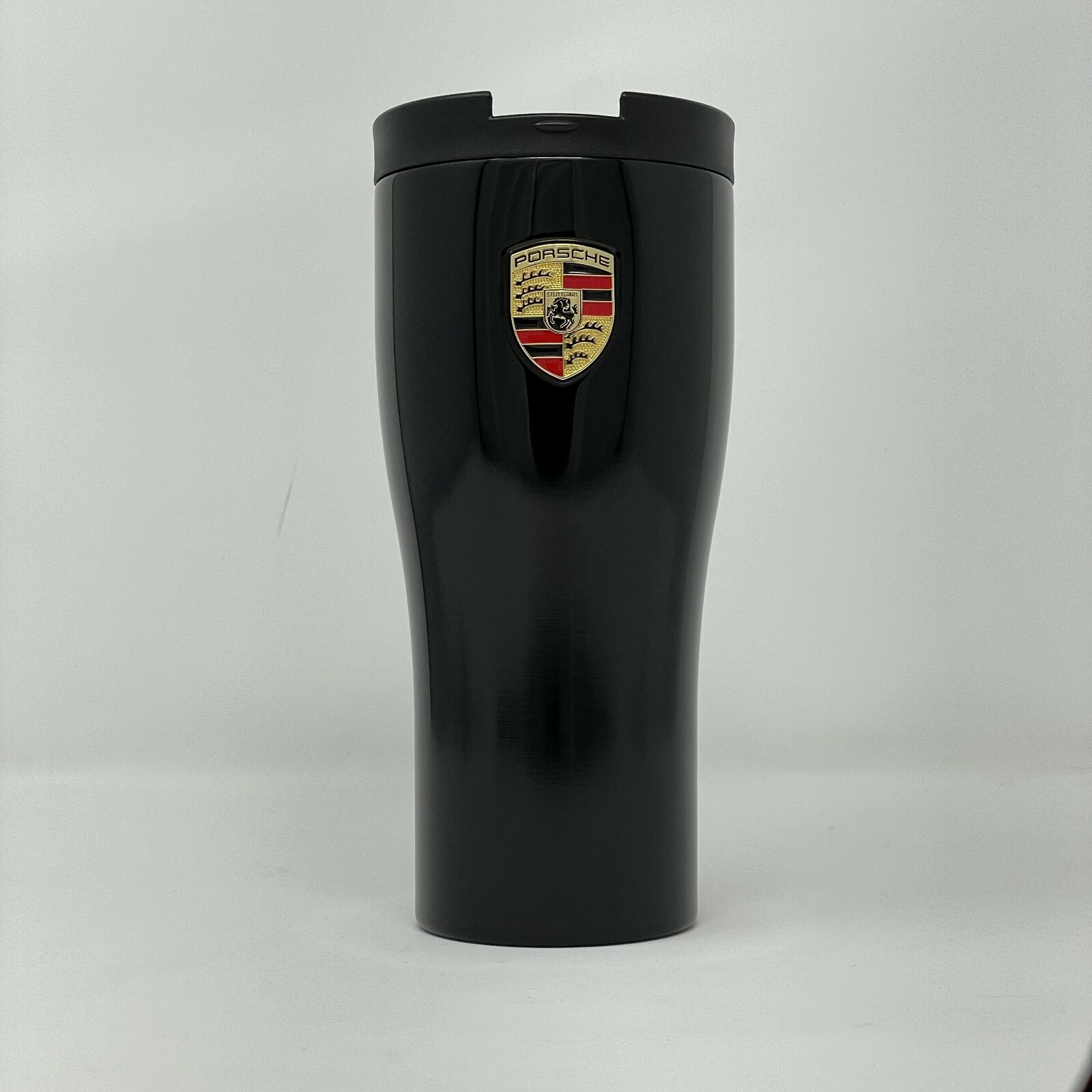 Original Porsche Thermobecher Edelstahl schwarz, Coffee to go Becher ...