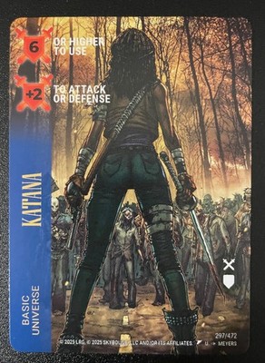 Katana Basic Universe Skybound Overpower CCG Walking Dead | eBay