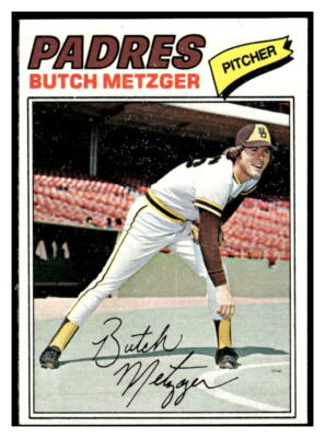 1977 Topps 215 Butch Metzger San Diego Padres | eBay