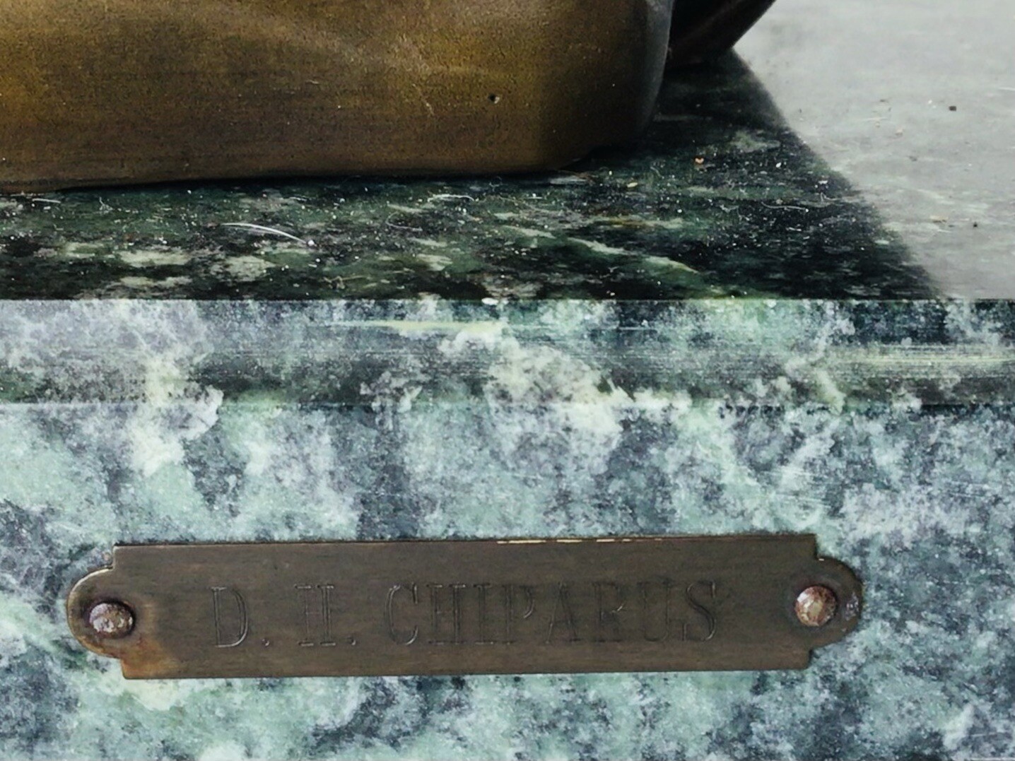 Demetre Chiparus Antique Bronze Marble Statue Girl with Parrot Signed ...