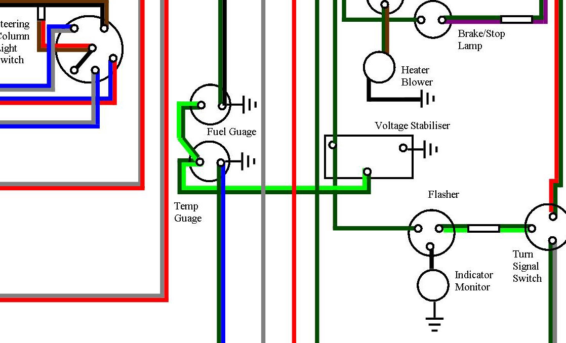 Wiring Diagram 2003 Mini LABEL,MINI FUSE For CB600F HORNET 2003 (3)