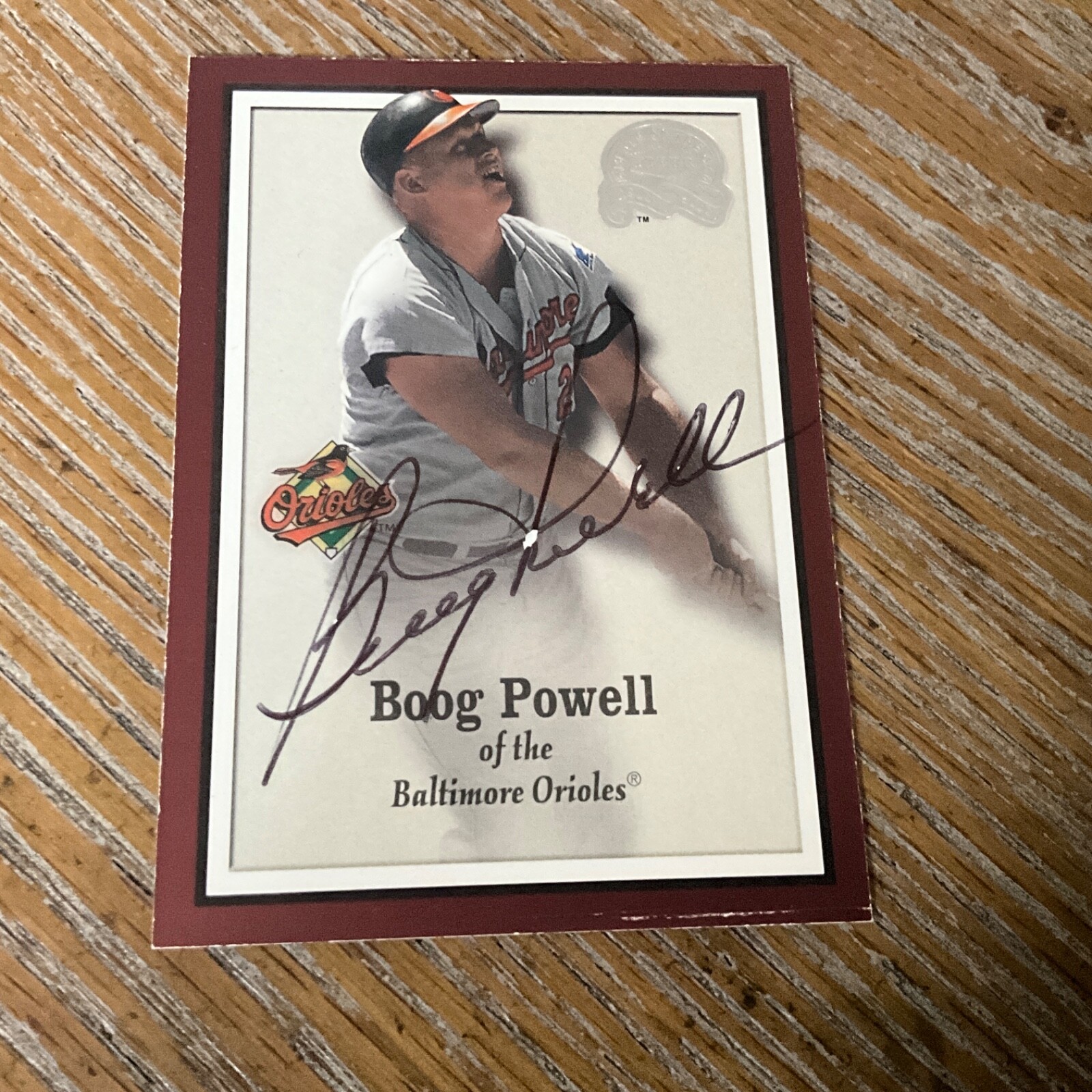 Autographed 2000 Fleer GOTG BOOG POWELL. #K-1 | eBay