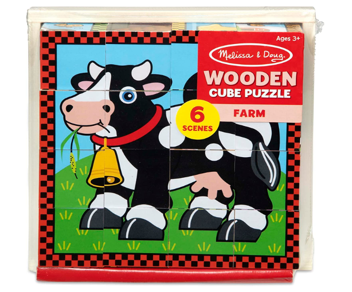 2 Melissa And Doug Wooden Jigsaw Puzzles With Storage Tray | eBay