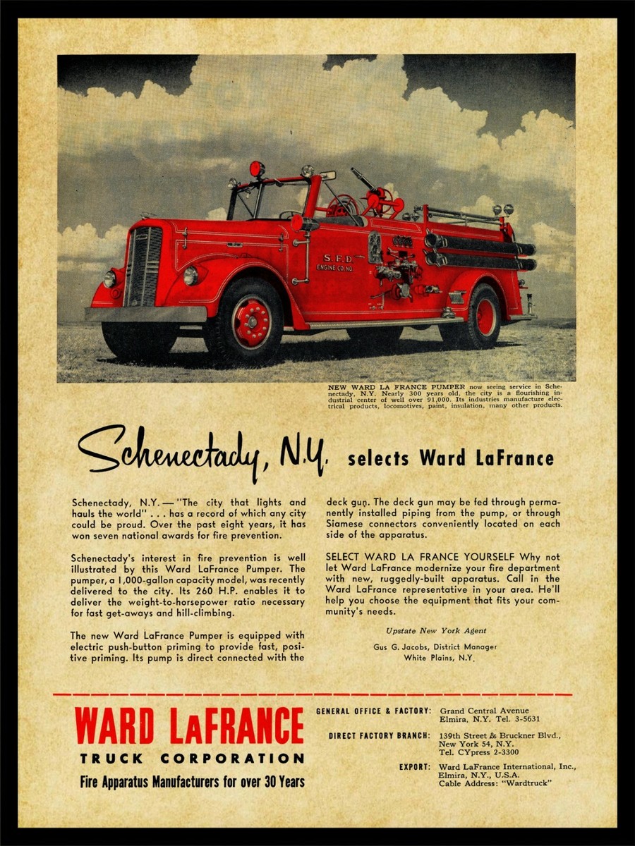 Ward Lafrance Truck Corporation WARD LAFRANCE TRUCK CORPORATION