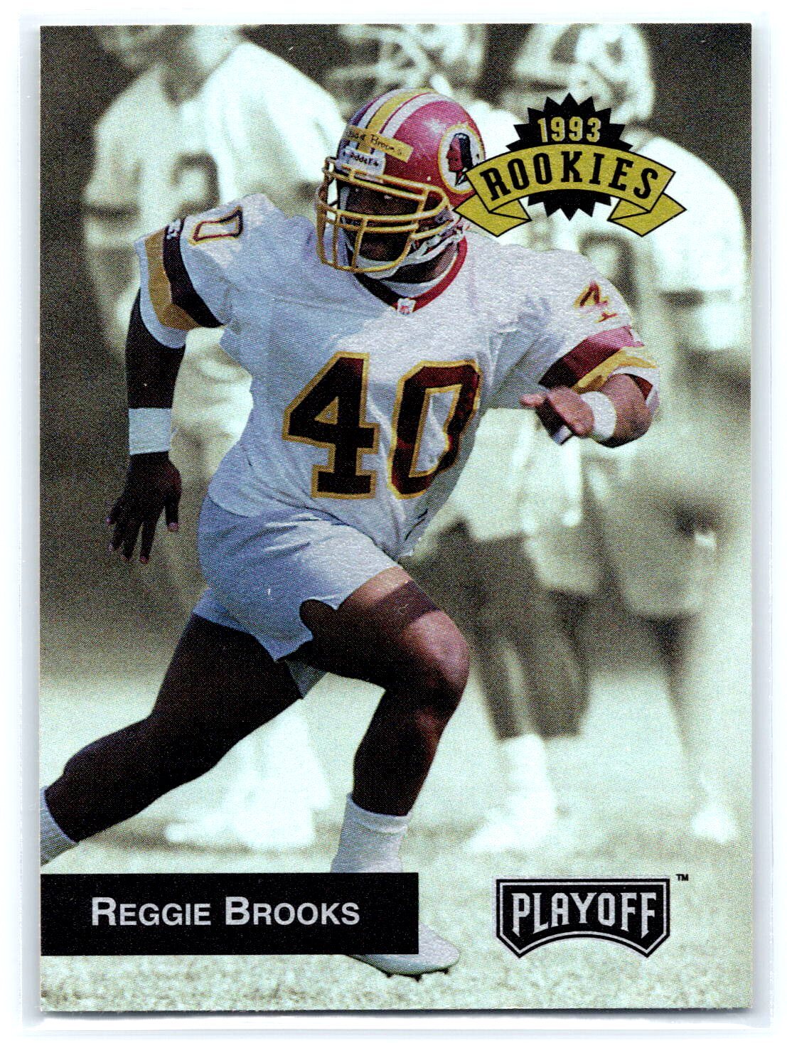1993 Playoff - #300 Reggie Brooks (RC) for sale online | eBay