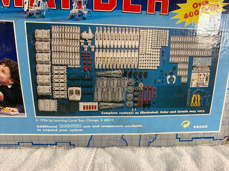 Vintage 1996 BRAND NEW Robotix Robot Commander Life Size Motorized Kit ...