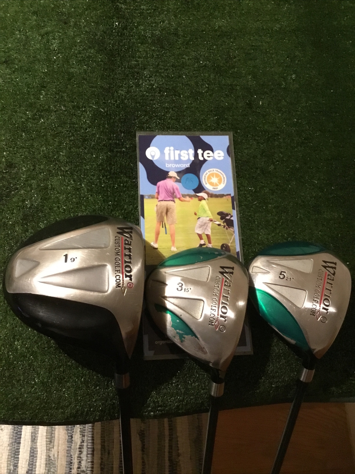 Warrior Custom Golf Driver 3-5 Woods Set Graphite Harrison Long Drive ...