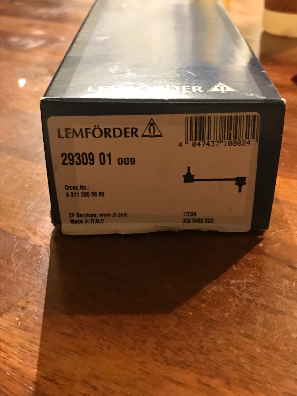 Lemforder Sway Bar Link 29309 01 009 Driver Side (left), A2113203889 ...