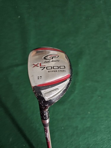 Top Flite XL7000 Hyper Steel 27° Hybrid / Top Flite Steel Shaft / Left ...