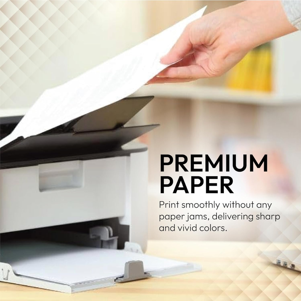 A4 Printer Paper 2500 Sheets – White Multi-Purpose Copy & Print Office ...