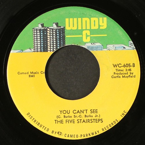 Five Stairsteps Ain T Gonna Rest You Can T See Windy C 7 Single 45