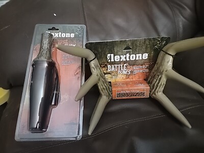 Flextone Buck Collector Plus - Tru-Touch Button Deer Call And Battle Bones- NEW | eBay