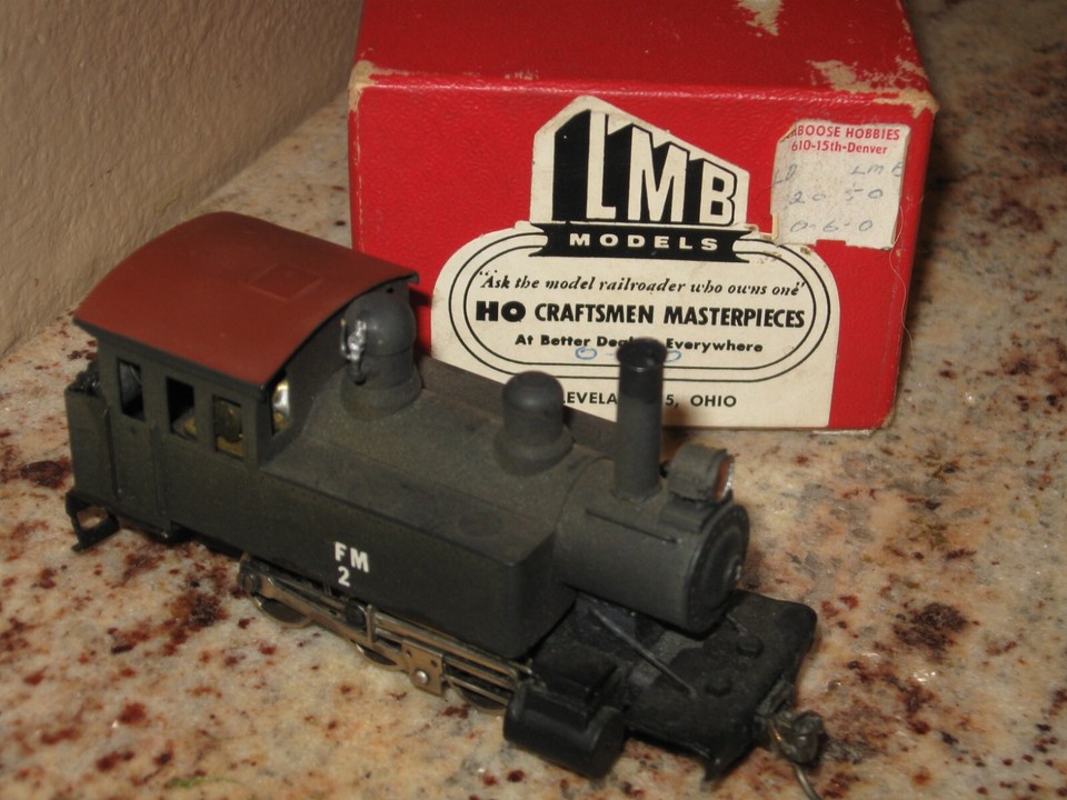 HO BRASS MODEL TRAIN - LMB MODELS KADEE- TFM 2 ENGINE- LOCOMOTIVE- 0-6 ...