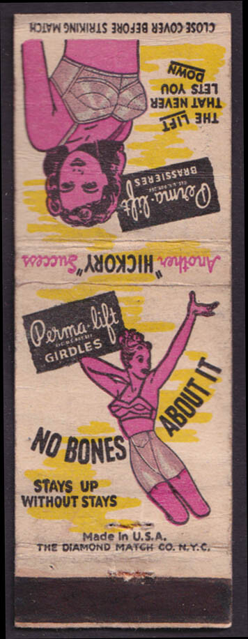 No Bones About It Perma-Lift Girdles & Never Let You Down Bras ...